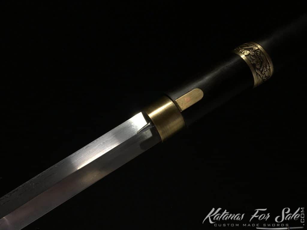 Sword Cane Blade 1095 Folded Carbon Steel - Katanas For Sale